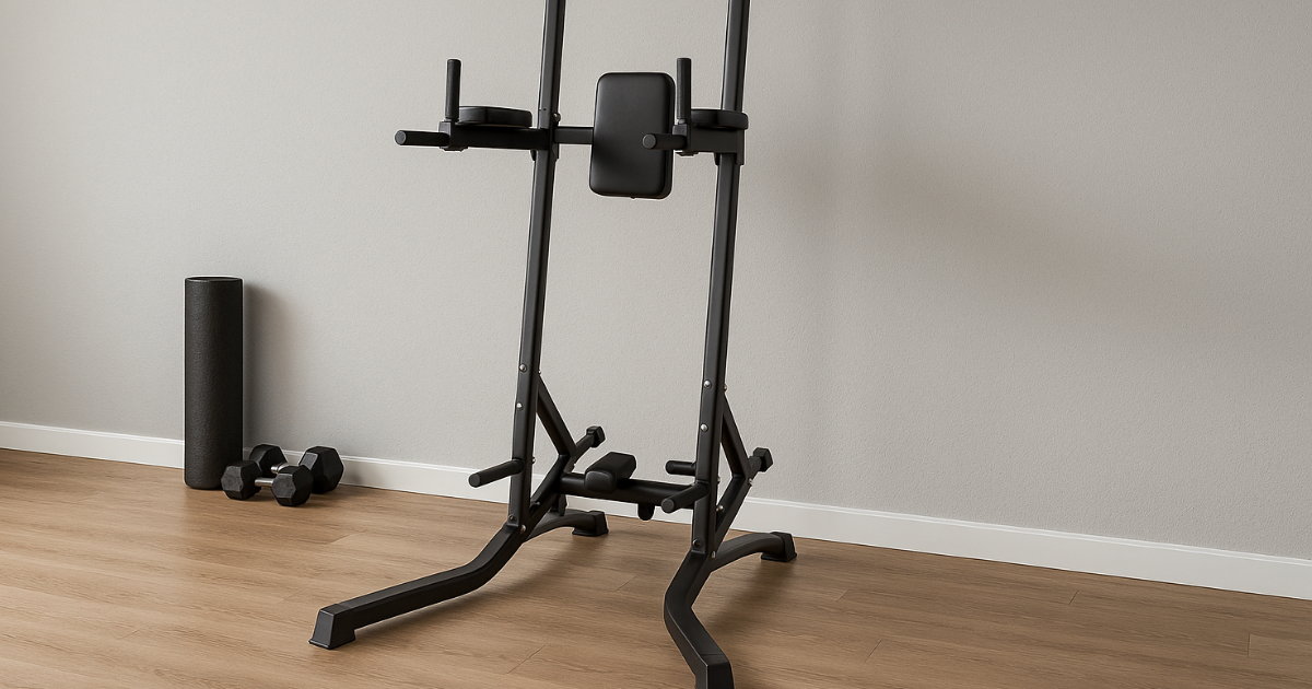 Testi: Master Fitness Deluxe Power Tower dippiteline